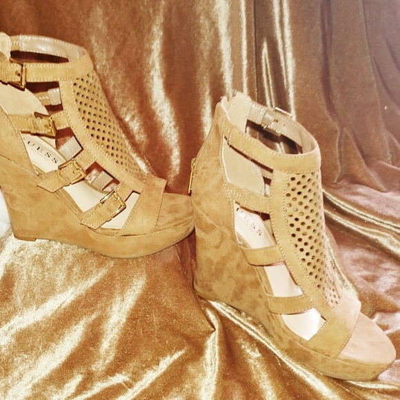 Guess | Shoes | Guess Wedge Sandals | Poshmark